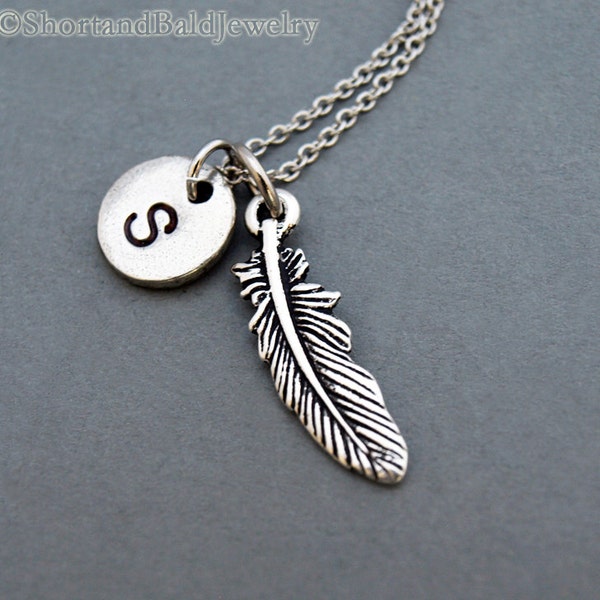 Feather Charm - Etsy
