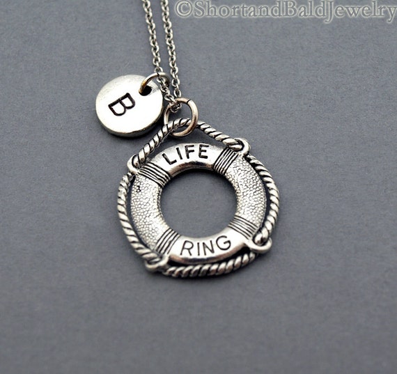 Life Saver Necklace Life Saver Ring Lifebuoy Life Ring - Etsy