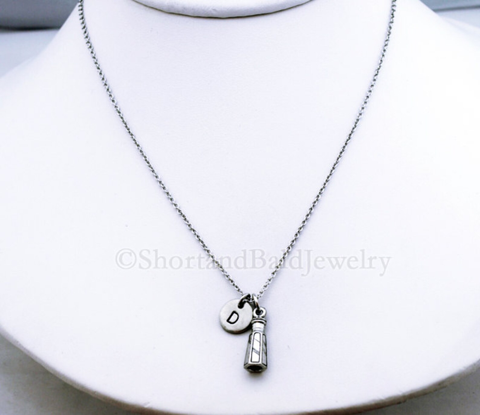 Salt Charm Necklace, Salt Bottle Charm Necklace, Salt Shaker Necklace ...
