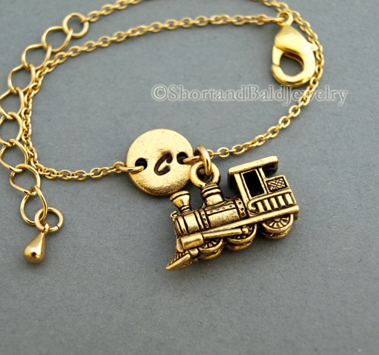 Steam Train Charm Bracelet Steam Engine Antique Silver - Etsy