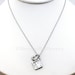 Bingo Charm Necklace, Bingo Card, Good Luck Charm, Initial Necklace ...