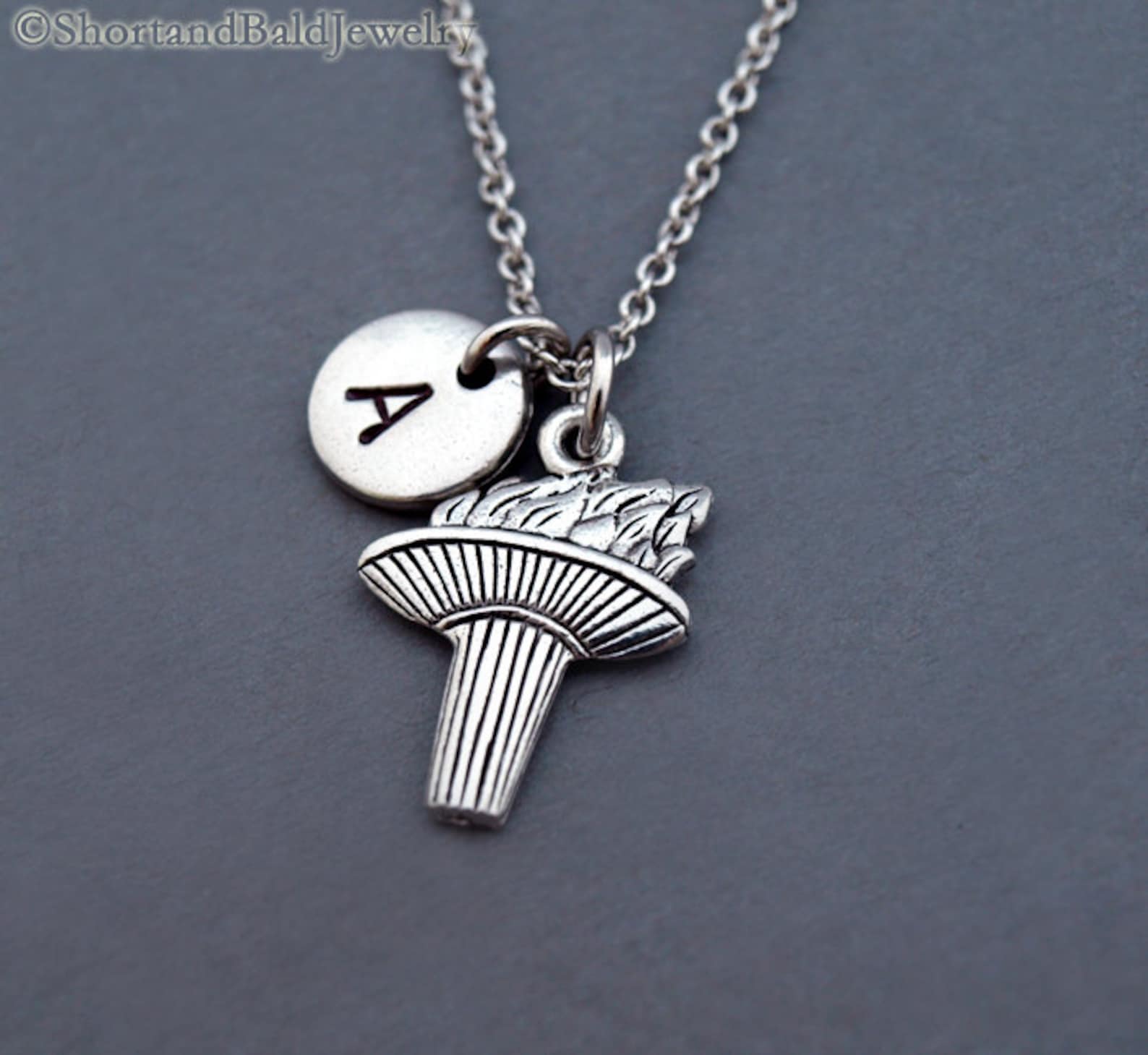 Torch Charm Necklace, Olympics Torch, Olympic Flame, Flame, Carry a ...