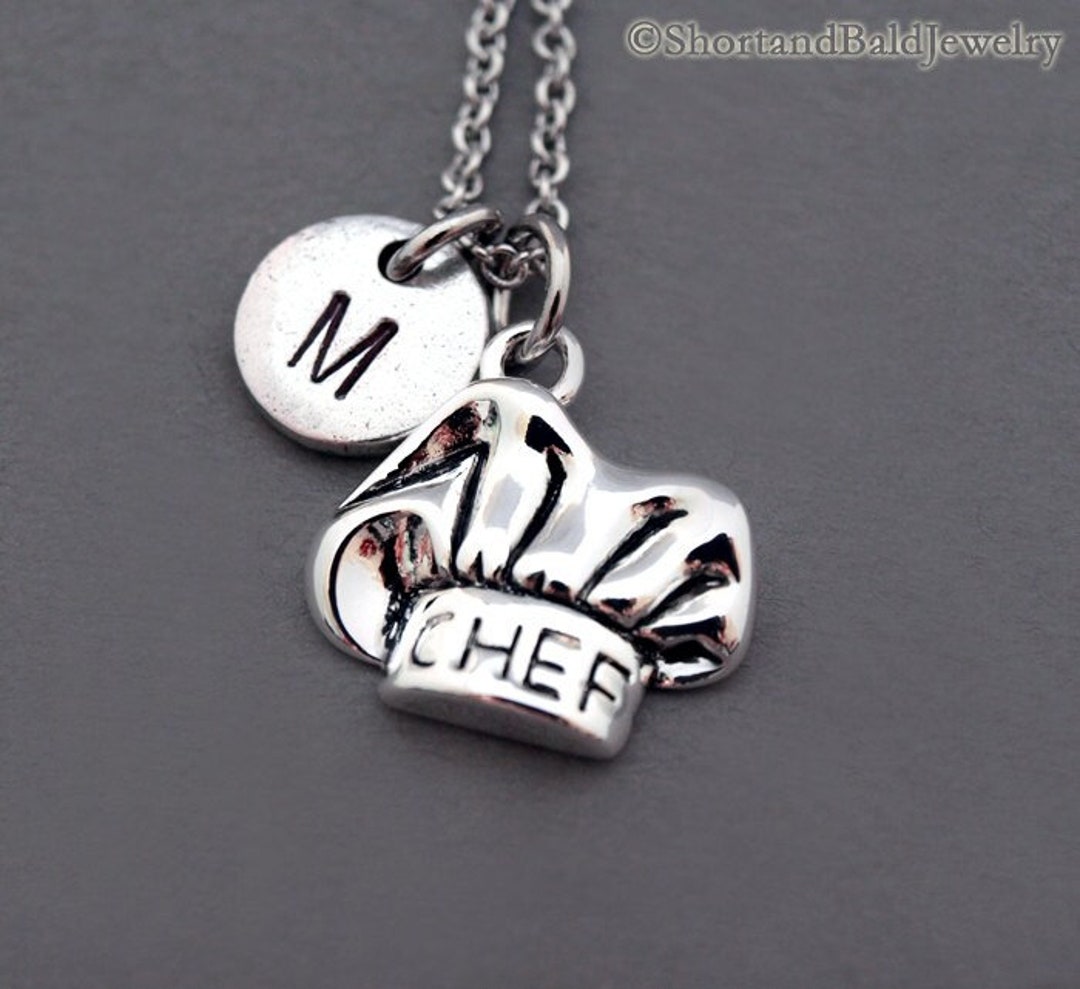 Chef's Hat Necklace, Chef Hat, Cook's Hat, Cook Hat, Cooking Charm ...