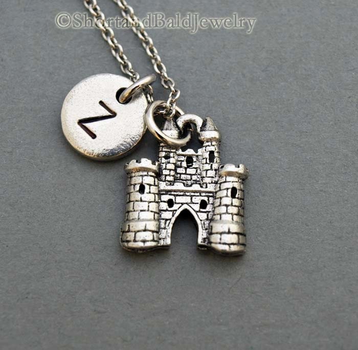 Castle Necklace Fairy Tale Castle Medieval Castle Antique | Etsy