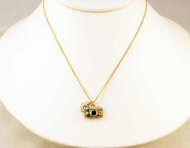 Camera Necklace, Camera Charm Jewelry, Gold Camera Charm, Picture ...
