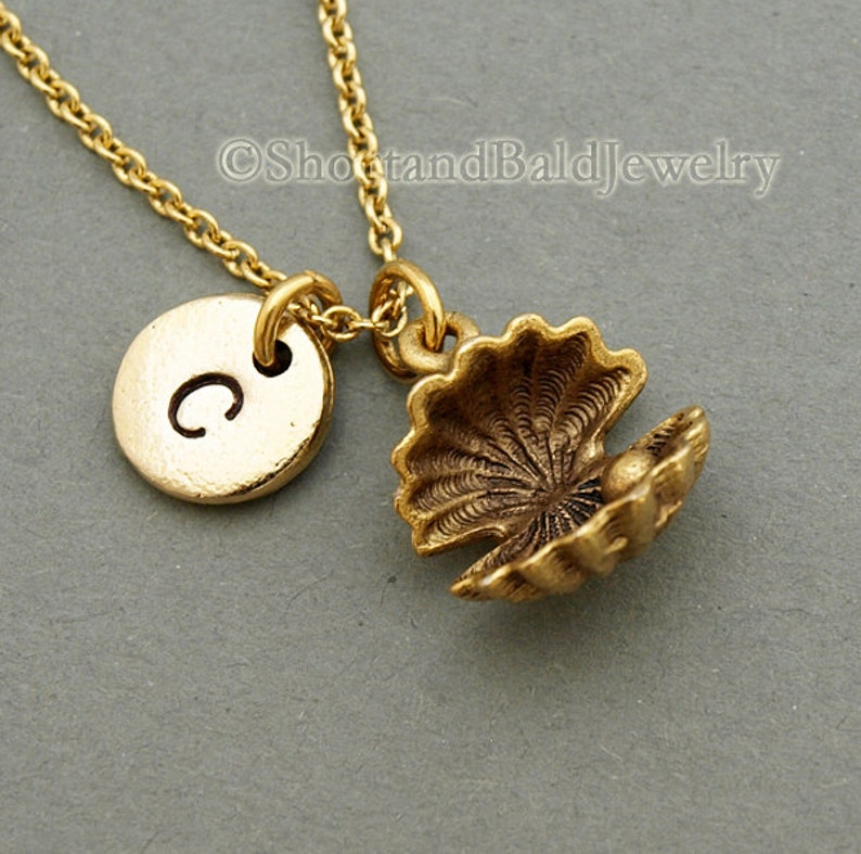 Oyster With Pearl Necklace Clam Shell Oyster Shell World is - Etsy