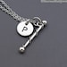 Baton Necklace, Baton Twirling, Majorette Baton, Cheerleader Necklace ...