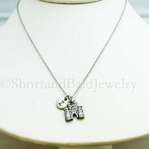 Castle Necklace, Fairy Tale Castle, Medieval Castle, Antique Silver ...