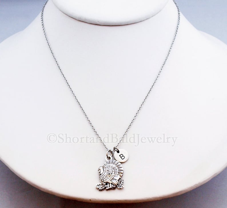 Turkey Necklace, Turkey Bird, Thanksgiving Turkey, Turkey Charm Jewelry ...