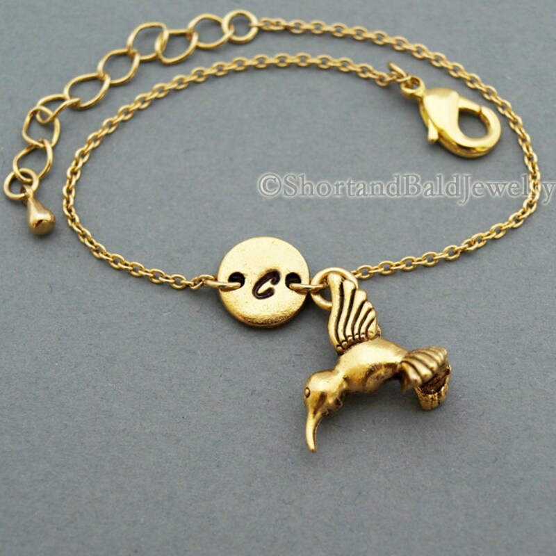 Hummingbird Charm - Etsy