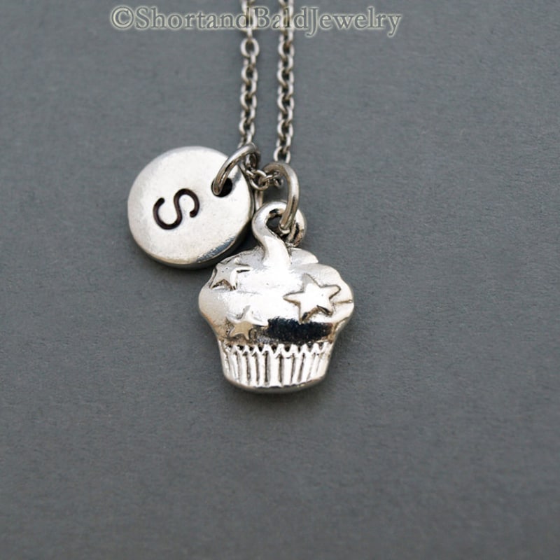 Cupcake Necklace - Etsy