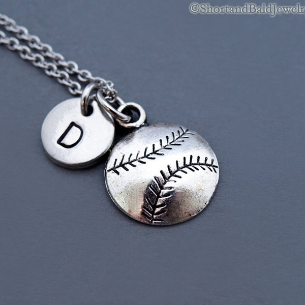 Baseball Necklace - Etsy