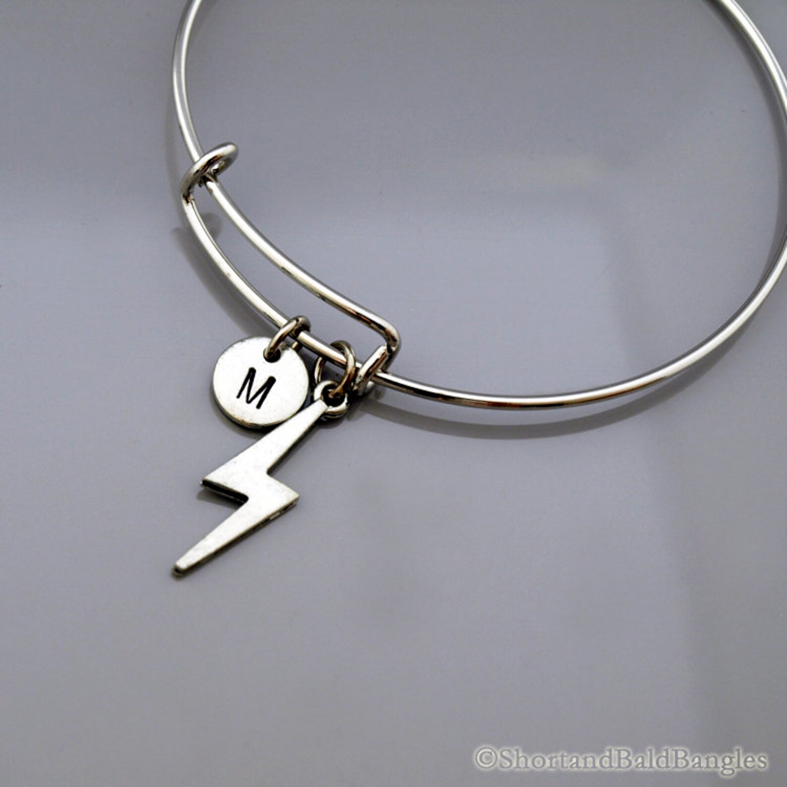 Lightning Bolt Bangle, Lightening Bolt, Bolt Bracelet, Expandable ...