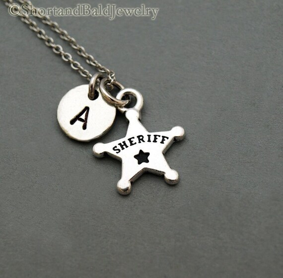 Sheriff star necklace store