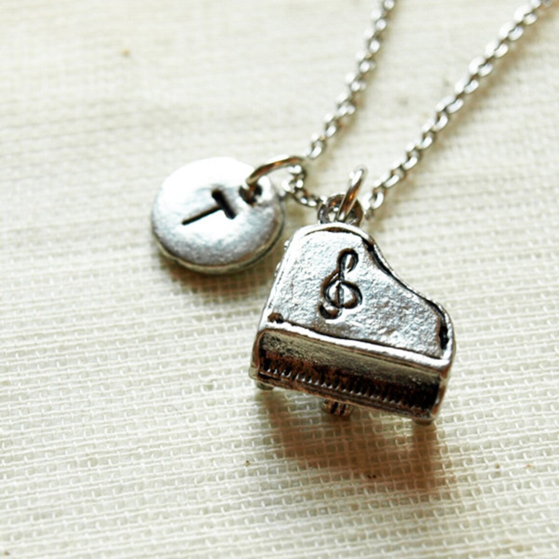 Piano Necklace Grand Piano Charm Necklace Music Charm - Etsy Canada