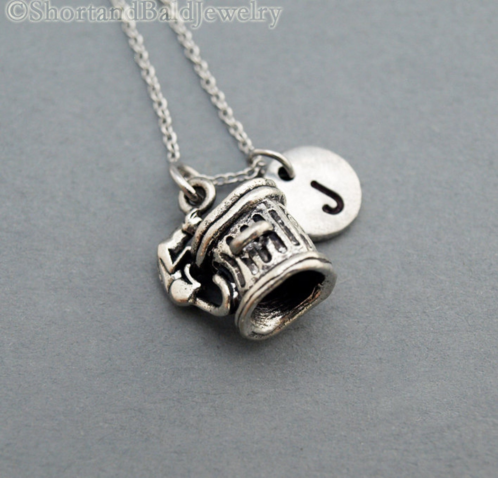 Garbage Bin Cat Necklace, Stray Cat Necklace, Trash Can, Alley Cat ...