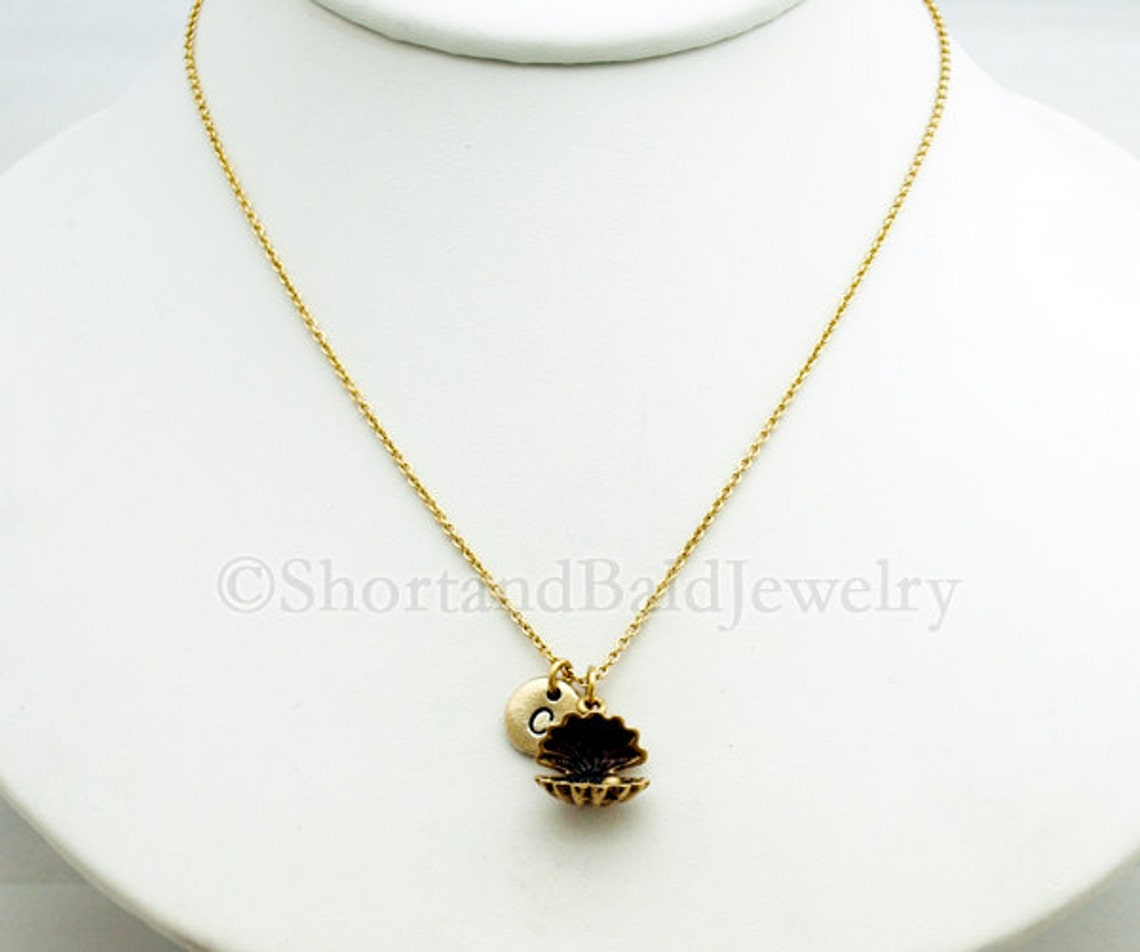 Oyster With Pearl Necklace Clam Shell Oyster Shell World is - Etsy