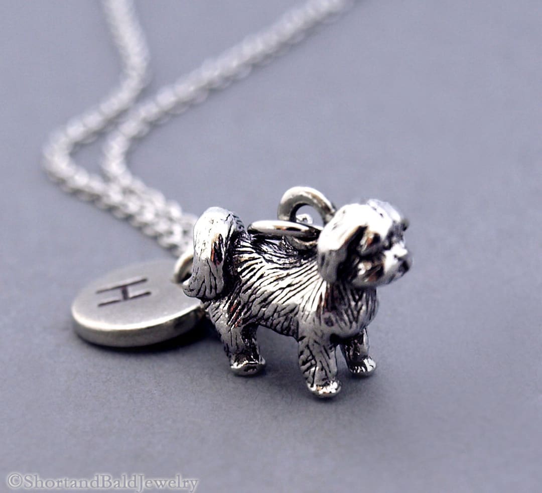 Shih Tzu Necklace, Shitsu Necklace, Shih Tzu Jewelry, Shih Tzu Charm ...