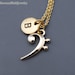 Bass Clef Necklace, Gold Bass Clef Charm Necklace, Base Clef, Music ...