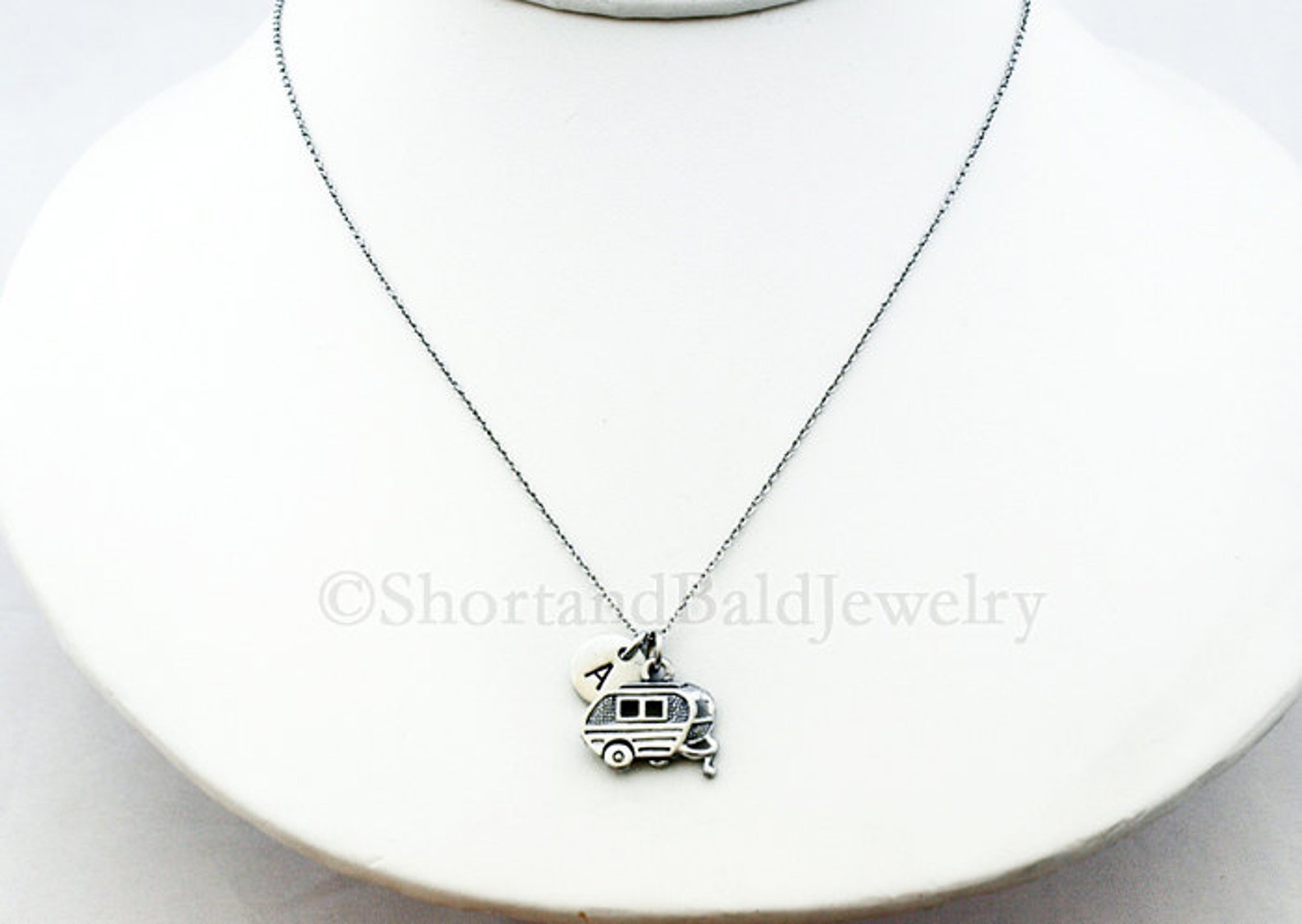 Travel Trailer Necklace Trailer Charm Caravan Charm | Etsy