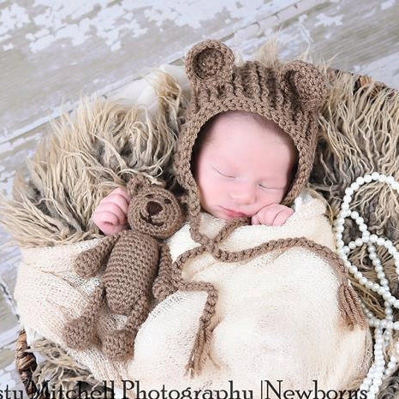 Crochet Bonnet Prop - Etsy