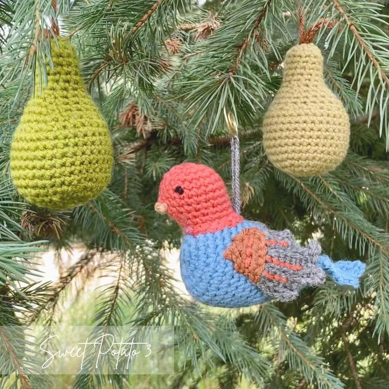 Partridge in a Pear - Etsy