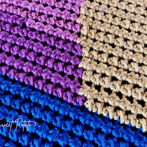 Tropical Sunset Crochet Blanket Pattern: Palm Tree Landscape (PDF ...