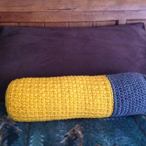 Shotgun Shell Pillow Cover - Crochet Pattern, Gift Idea for Hunter ...