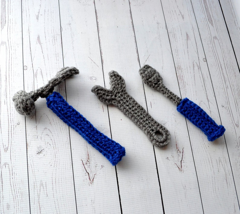 Crochet Tool Belt & Hard Hat Pattern: Baby Construction Toy Set (PDF ...