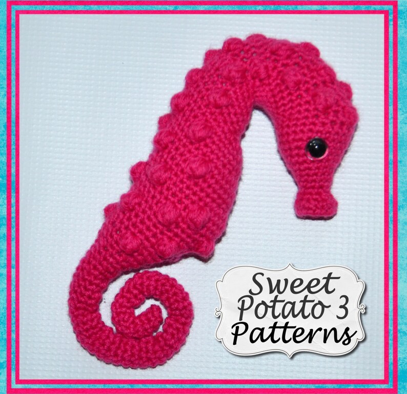 Pygmy Seahorse Stuffy Stuffed Animal Crochet Pattern | Etsy