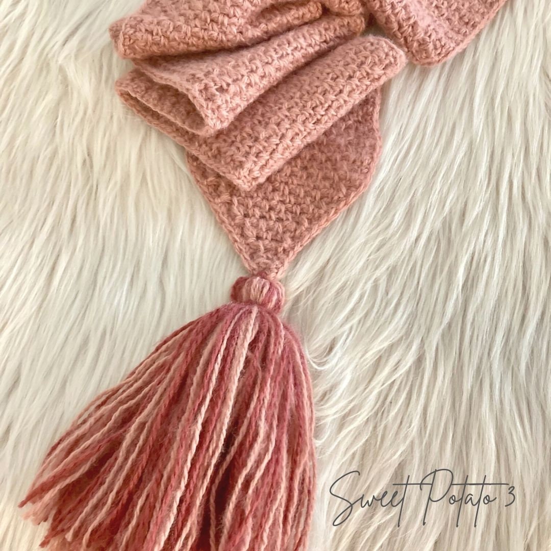 Hearts of Love Scarf Crochet Pattern - Etsy