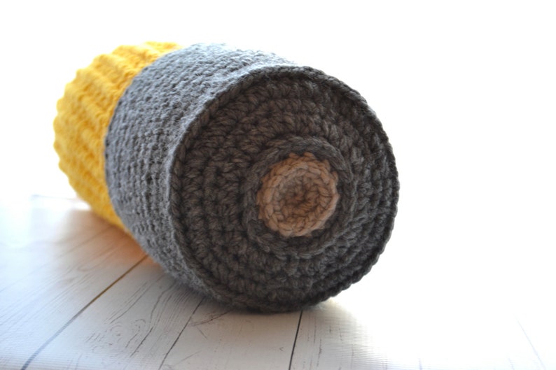 Shotgun Shell Pillow Cover - Crochet Pattern, Gift Idea for Hunter ...