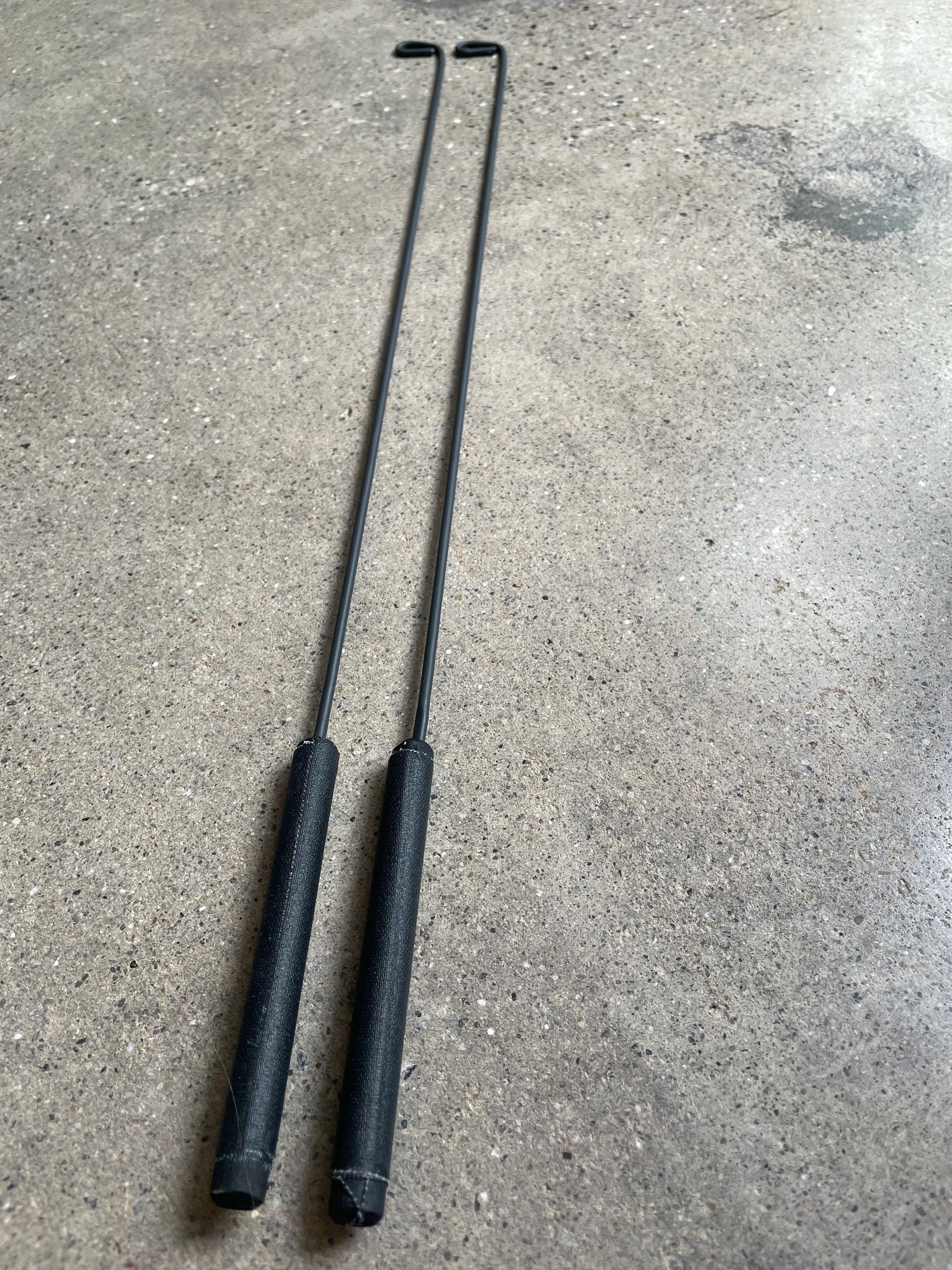 Professional Puppet Arm Rods - Black, Green or Blue Arm Rods (pair ...