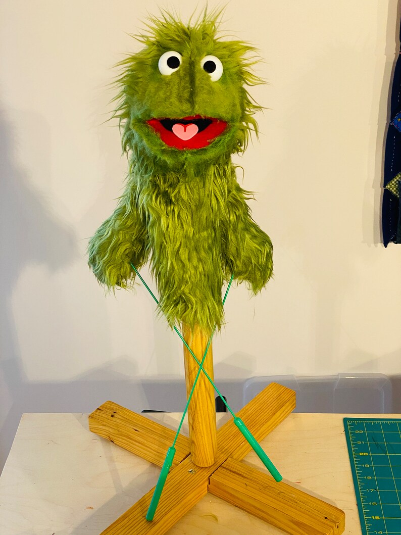 Practice Puppets, Fur Hand Puppet Halloween Show, Puppet Theater ...