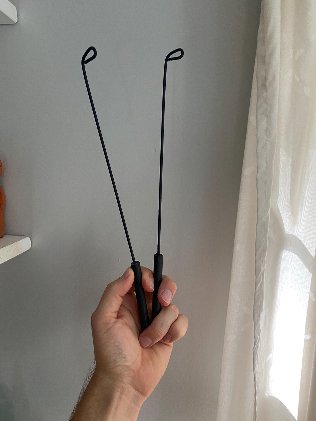 Pro Short Pair of Arm Rods - Classic Black (pair) Hand Puppet, Monster ...