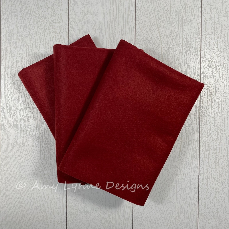 Red Felt Hat - Etsy