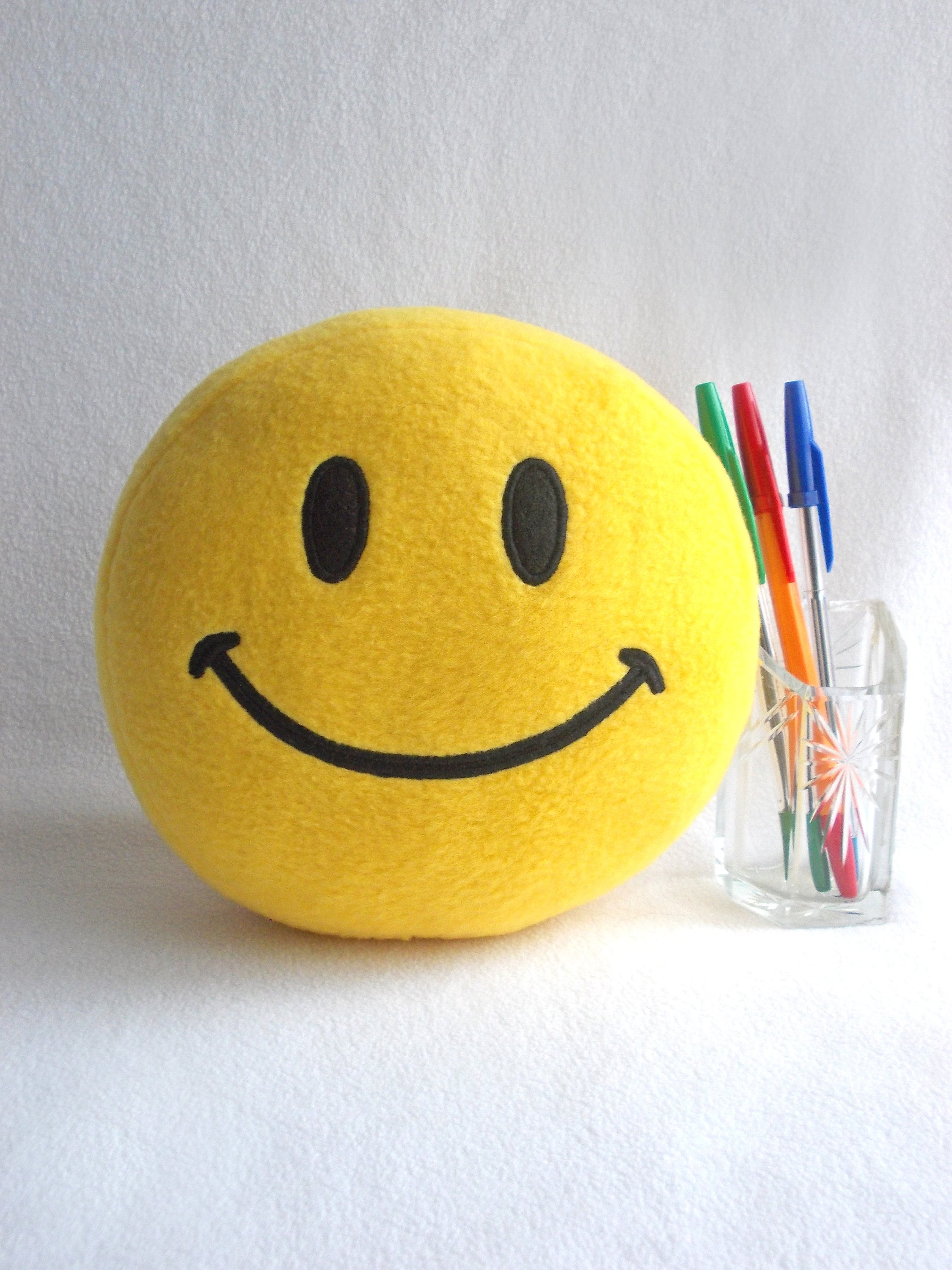 Stuffed Soft toy Small toy Smiley face Smiley Smiley face | Etsy