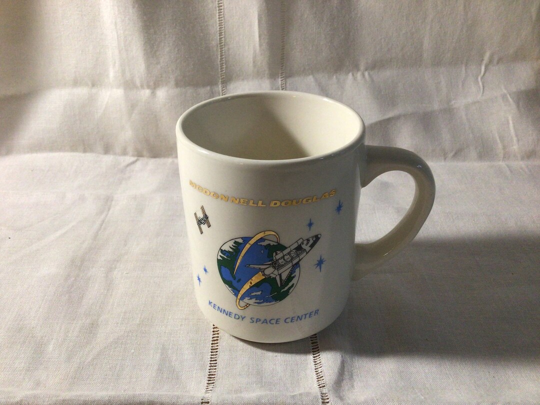 Mcdonnell Douglas Kennedy Space Center Mug Space Shuttle - Etsy