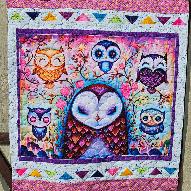 Owl Quilt Panels - Etsy
