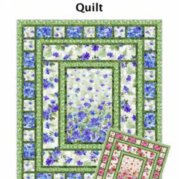 Flower Quilt Panel - Etsy