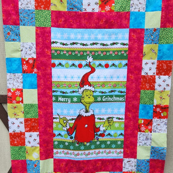 Grinch Quilt Kit - Etsy
