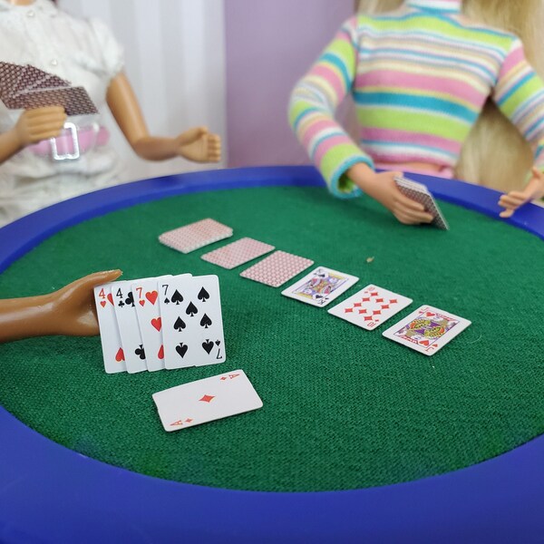 Miniature Playing Cards - Etsy