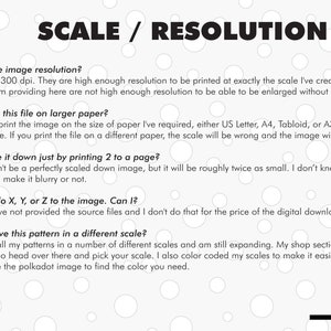 DOLLHOUSE WALLPAPER Printable Miniature Pattern 1:12 Scale Modern Doll ...
