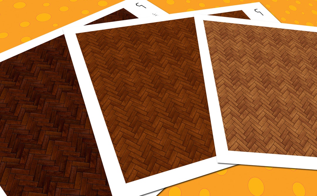 Miniature Wood Flooring / Dollhouse Flooring / Mini Flooring / Hardwood ...