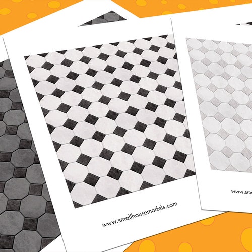 Dollhouse Floor 1:12 Scale Miniature Flooring Printable - Etsy