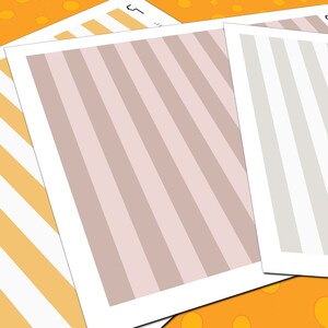 DOLLHOUSE WALLPAPER Printable Miniature Pattern 1:12 Scale Modern Doll ...