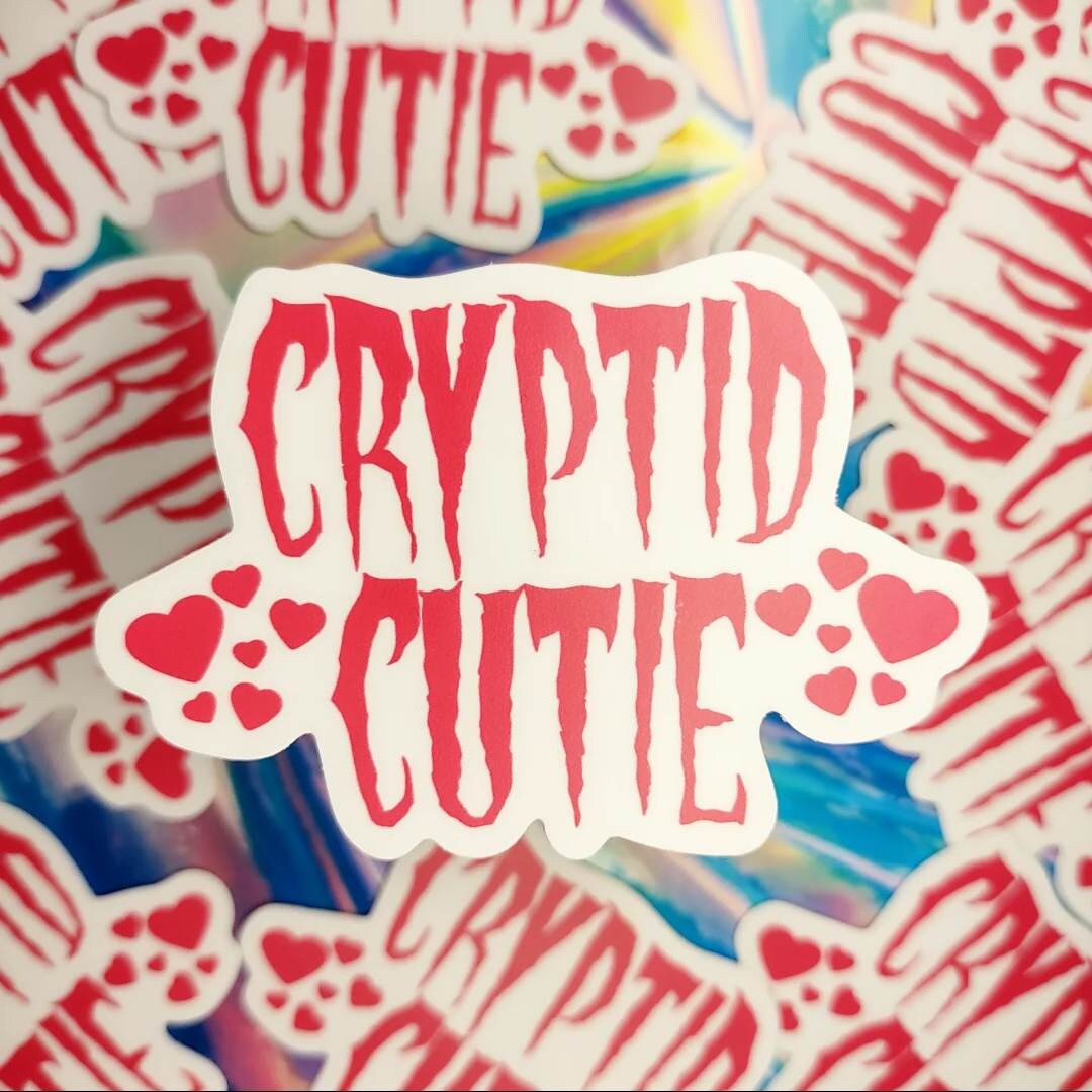 Cryptid Cutie Sticker, Cryptid Decal, Cryptid Sticker, Waterbottle ...