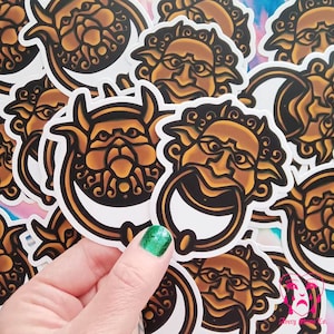 Labyrinth Sticker, Labyrinth Decal, Labyrinth Door Knockers, Babe With ...