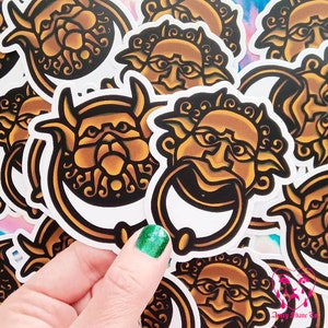Labyrinth Sticker, Labyrinth Decal, Labyrinth Door Knockers, Babe With ...