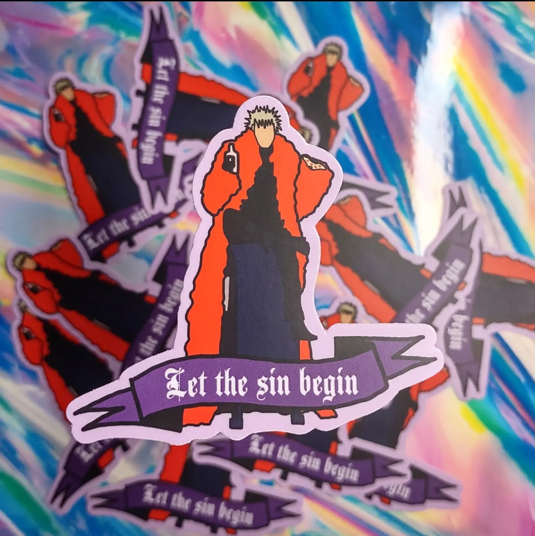 Little Nicky Sticker, Little Nicky Decal, Let the Sin Begin, Water ...